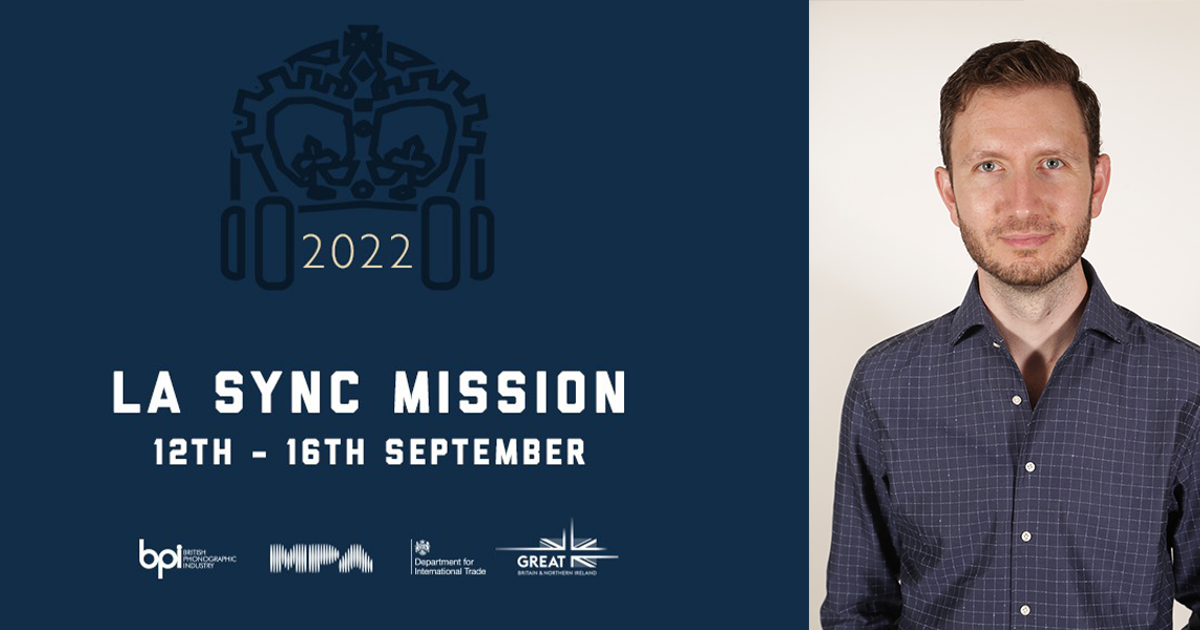 LA Sync Mission: Don't Miss! Michael Kurtz, Head of Music, Cutting Edge Group & Music.Film - The BPI